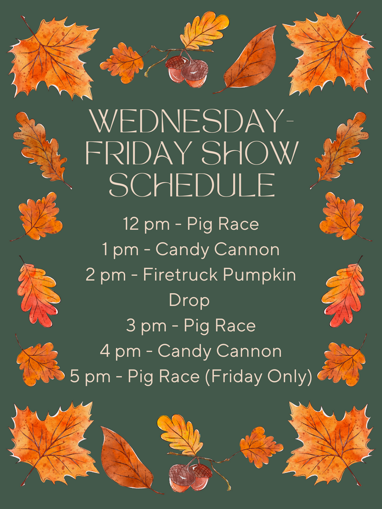 Map of Fall Festival – Lone Creek Farms